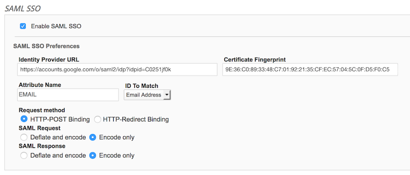 Single Sign-on (SSO) Setup (For Education)
