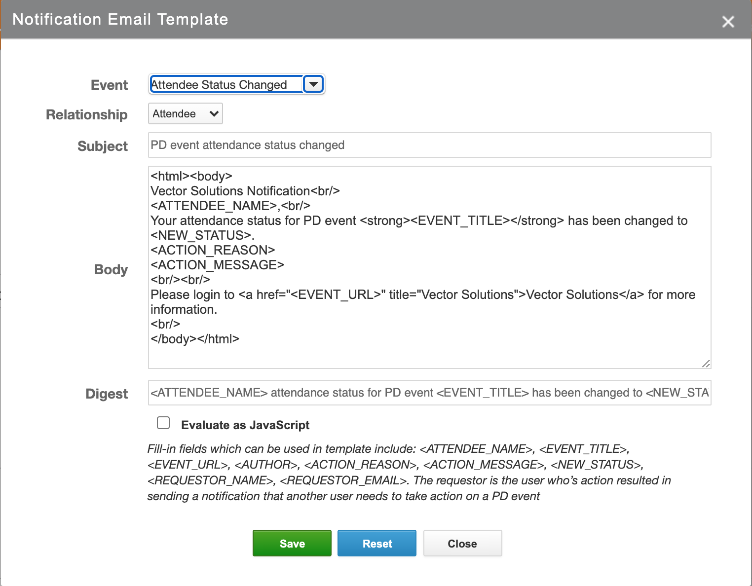 PD Email Notifications