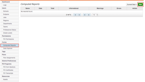 Running the Massachusetts EPIMS Report
