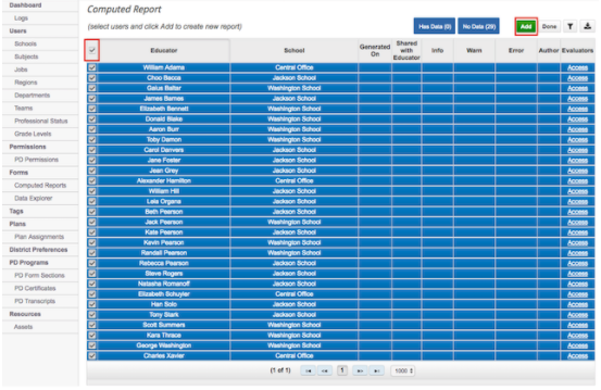 Running the Massachusetts EPIMS Report