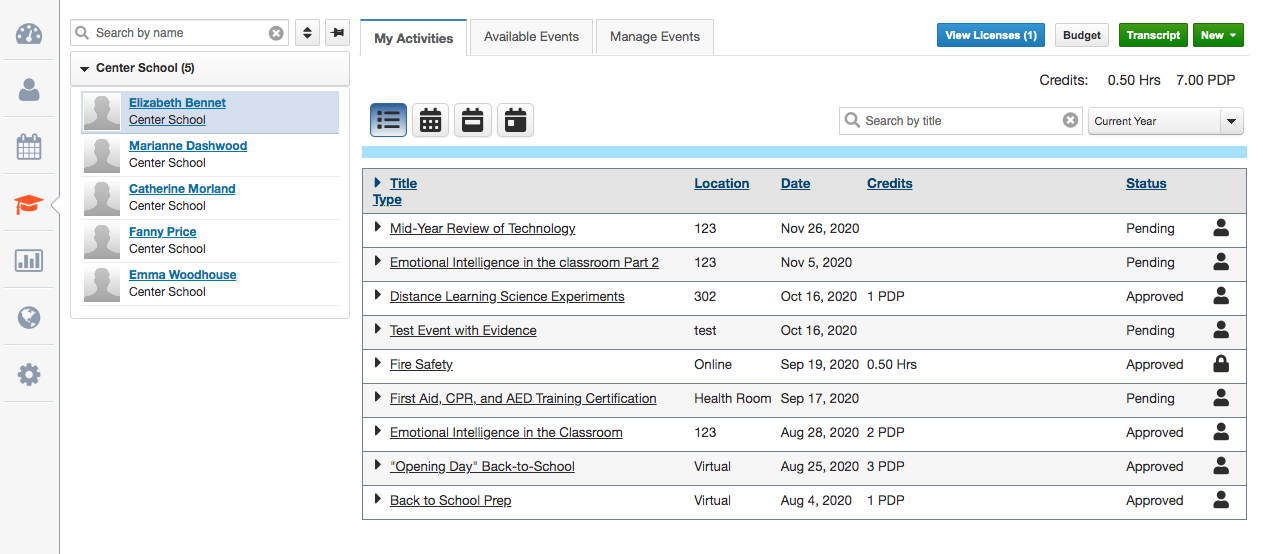 PD Tracking Training (For Educators)