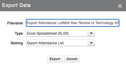 Manage PD Attendance