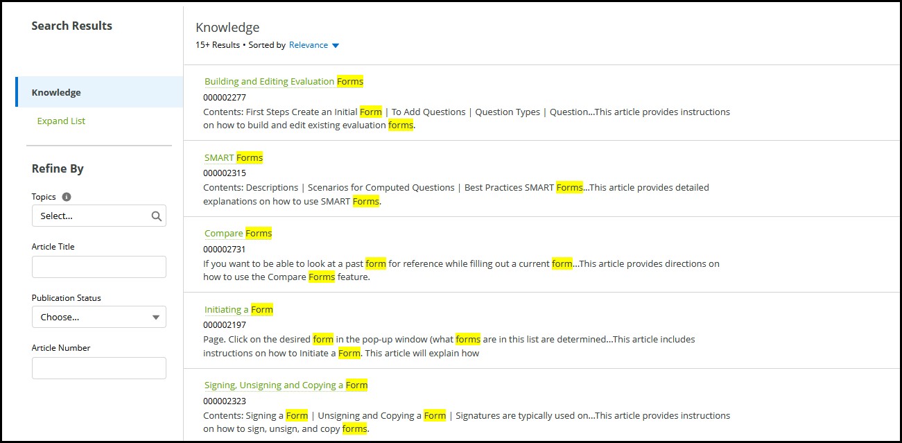 How to Use the Evaluations+ Support Center