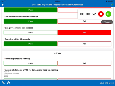 Using the Timer on Mobile (For Public Safety)